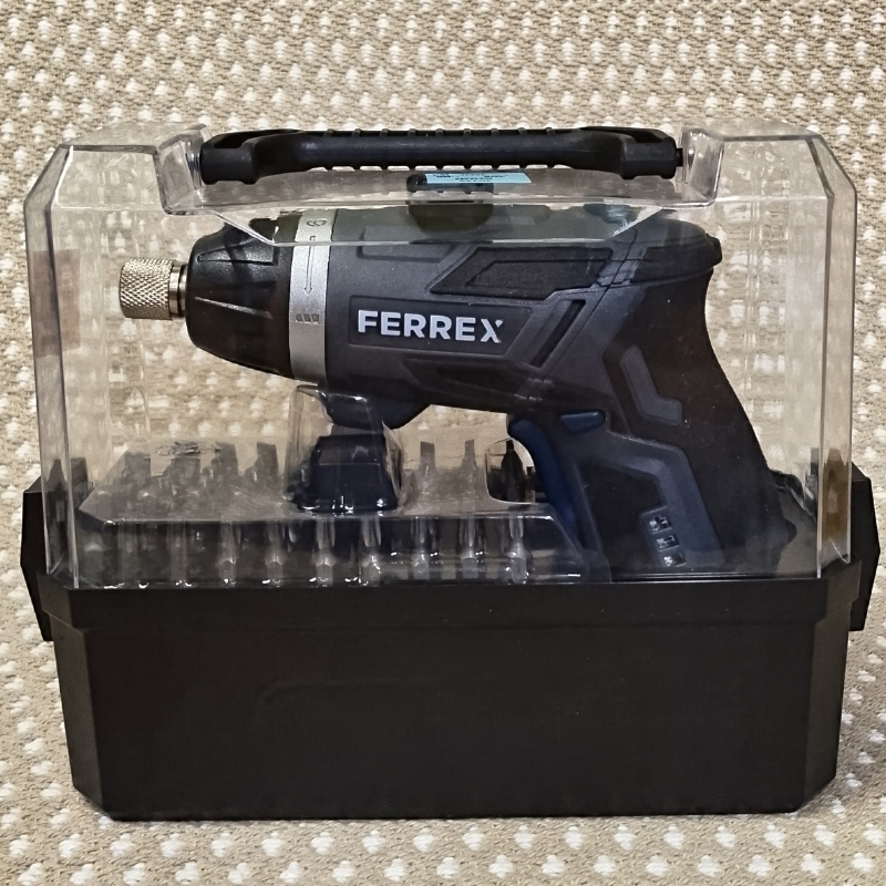 Ferrex Cordless Screwdriver Model S019 | HMR Shop N' Bid