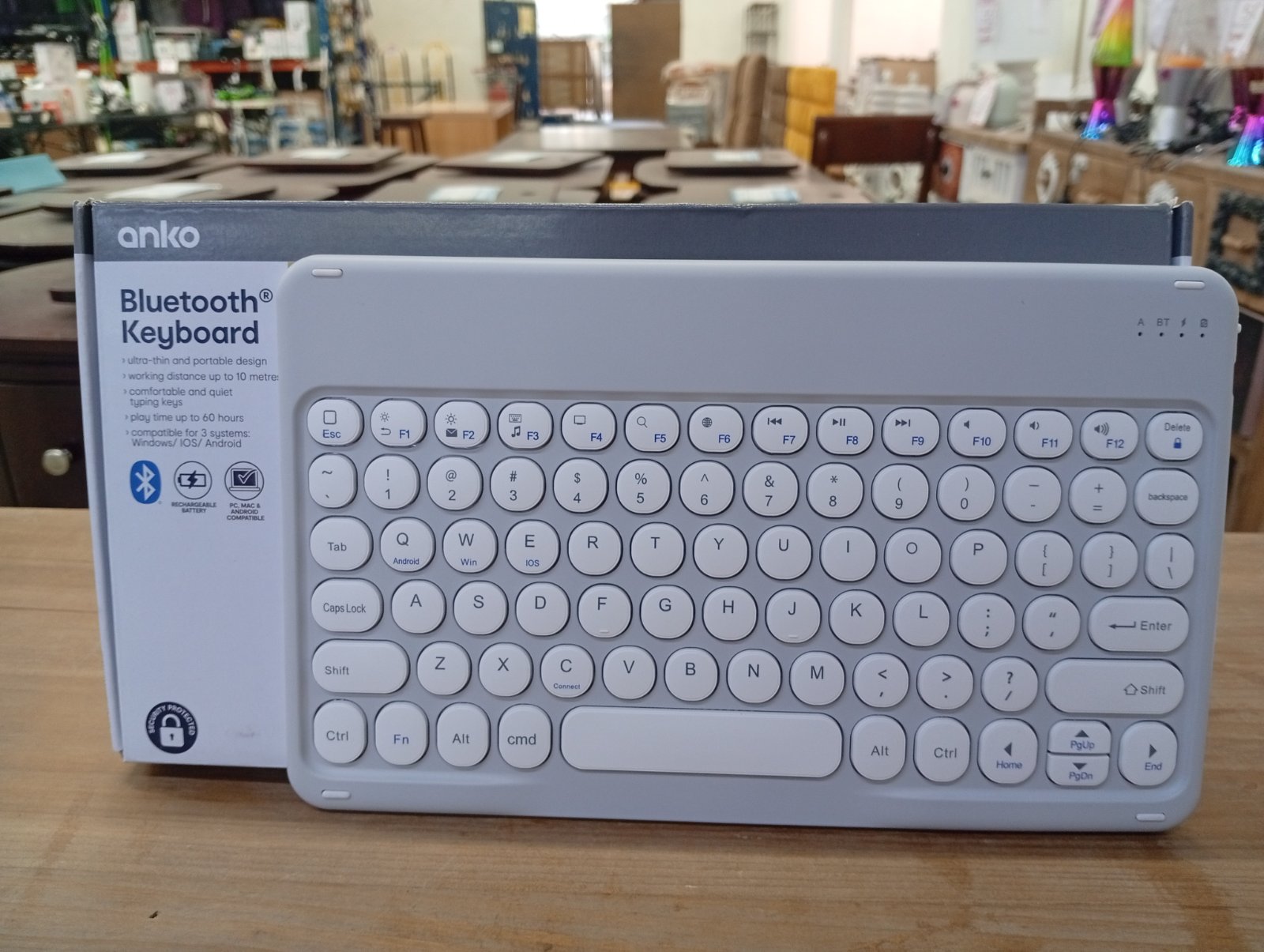 Anko Bluetooth Keyboard 43456277 | HMR Shop N' Bid