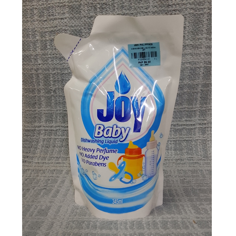 Joy Baby Dishwashing Liquid Refill Pouch (345mL) | HMR Shop N' Bid