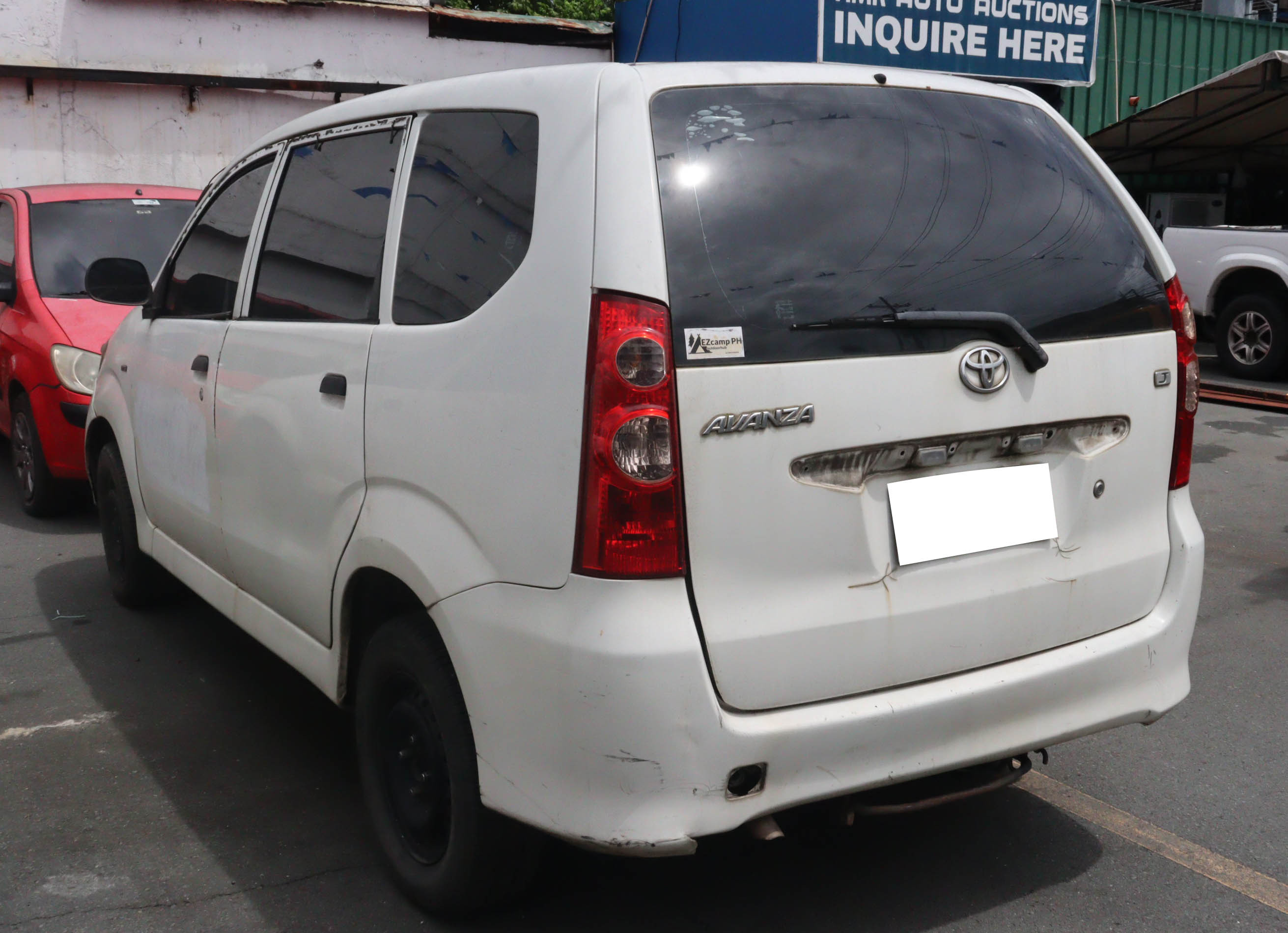 2012 Toyota Avanza 1.3J M/T Wagon, Plate No.: TTO991 — Lot 1 | HMR Shop ...