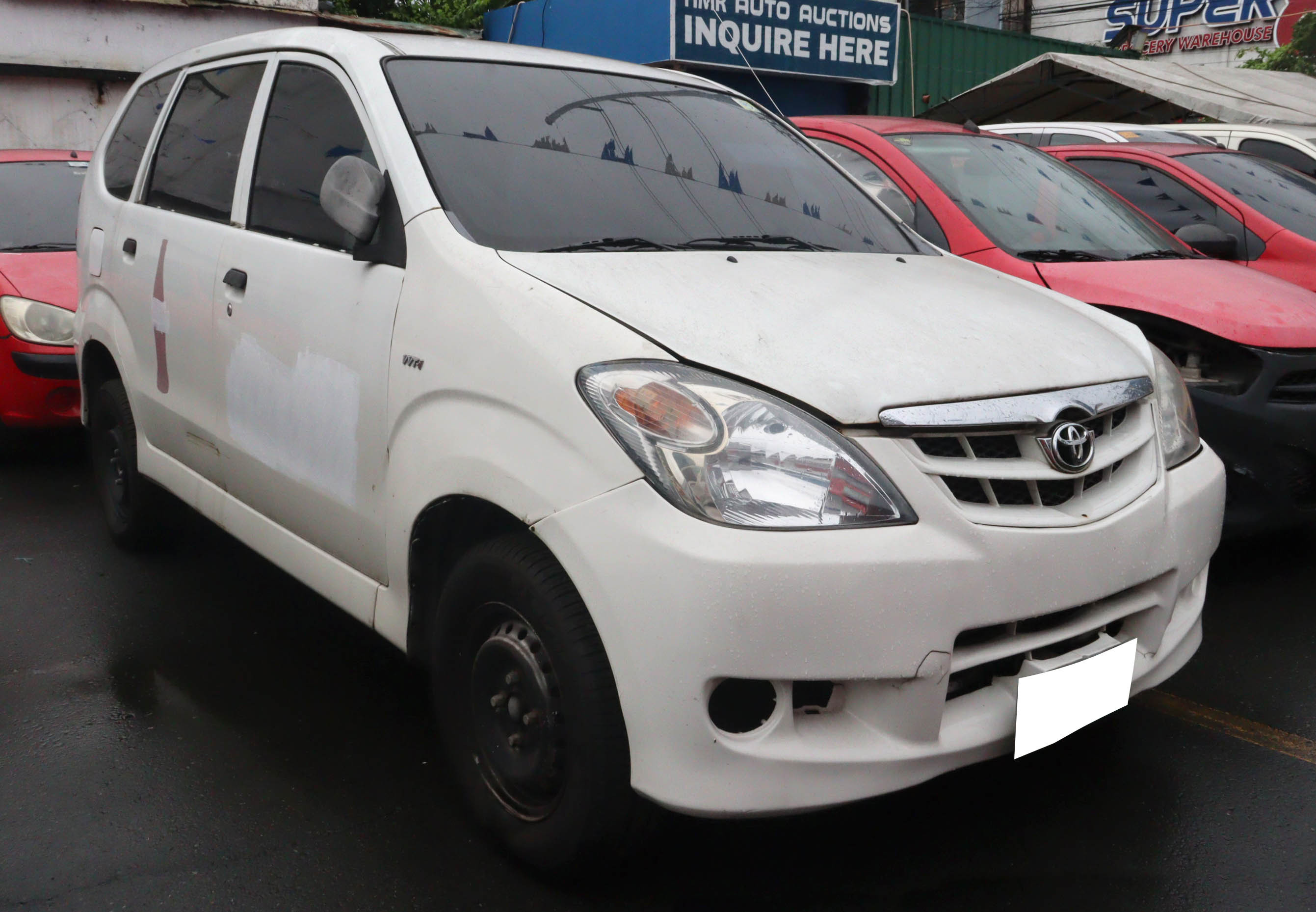 2012 Toyota Avanza 1.3J M/T Wagon, Plate No.: TIG513 — Lot 2 | HMR Shop ...