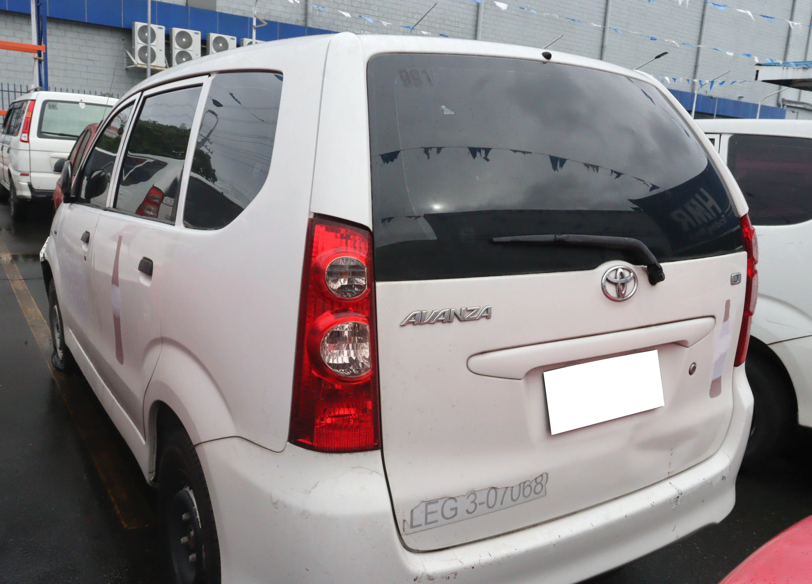 2012 Toyota Avanza 1.3J M/T Wagon, Plate No.: TIG513 — Lot 2 | HMR Shop ...