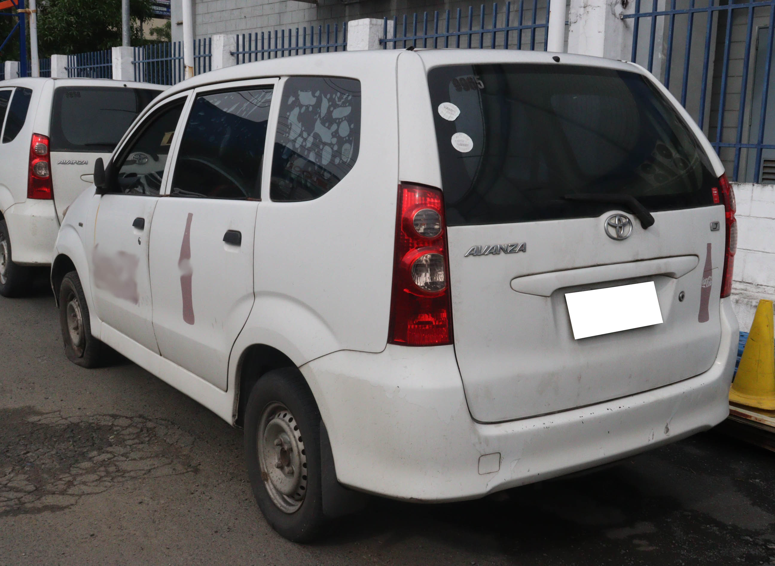 2012 Toyota Avanza 1.3J M/T Wagon, Plate No.: TLQ354 — Lot 4 | HMR Shop ...