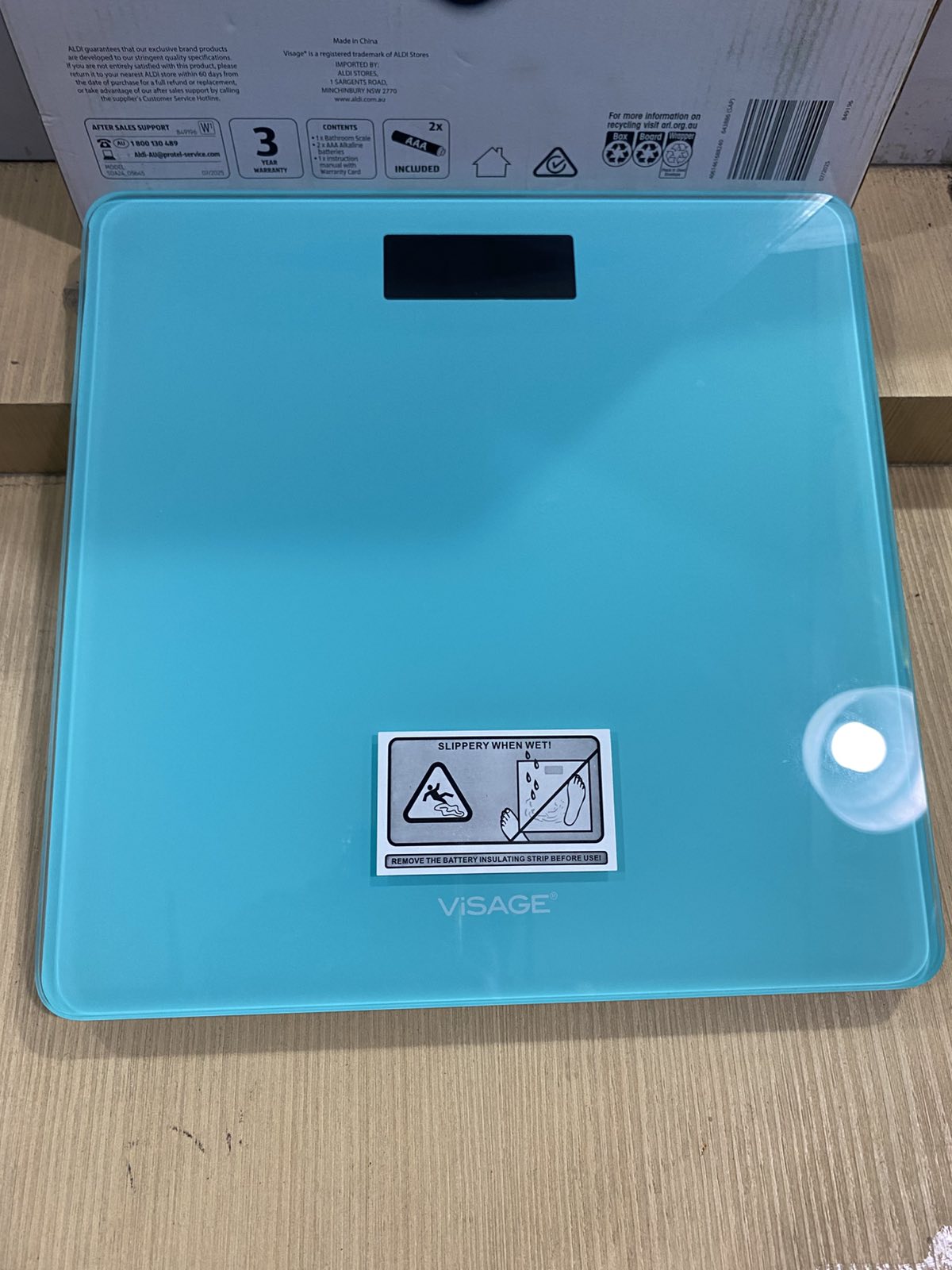 Visage Digital Bathroom Scale Nb Sda24_05645 | HMR Shop N' Bid
