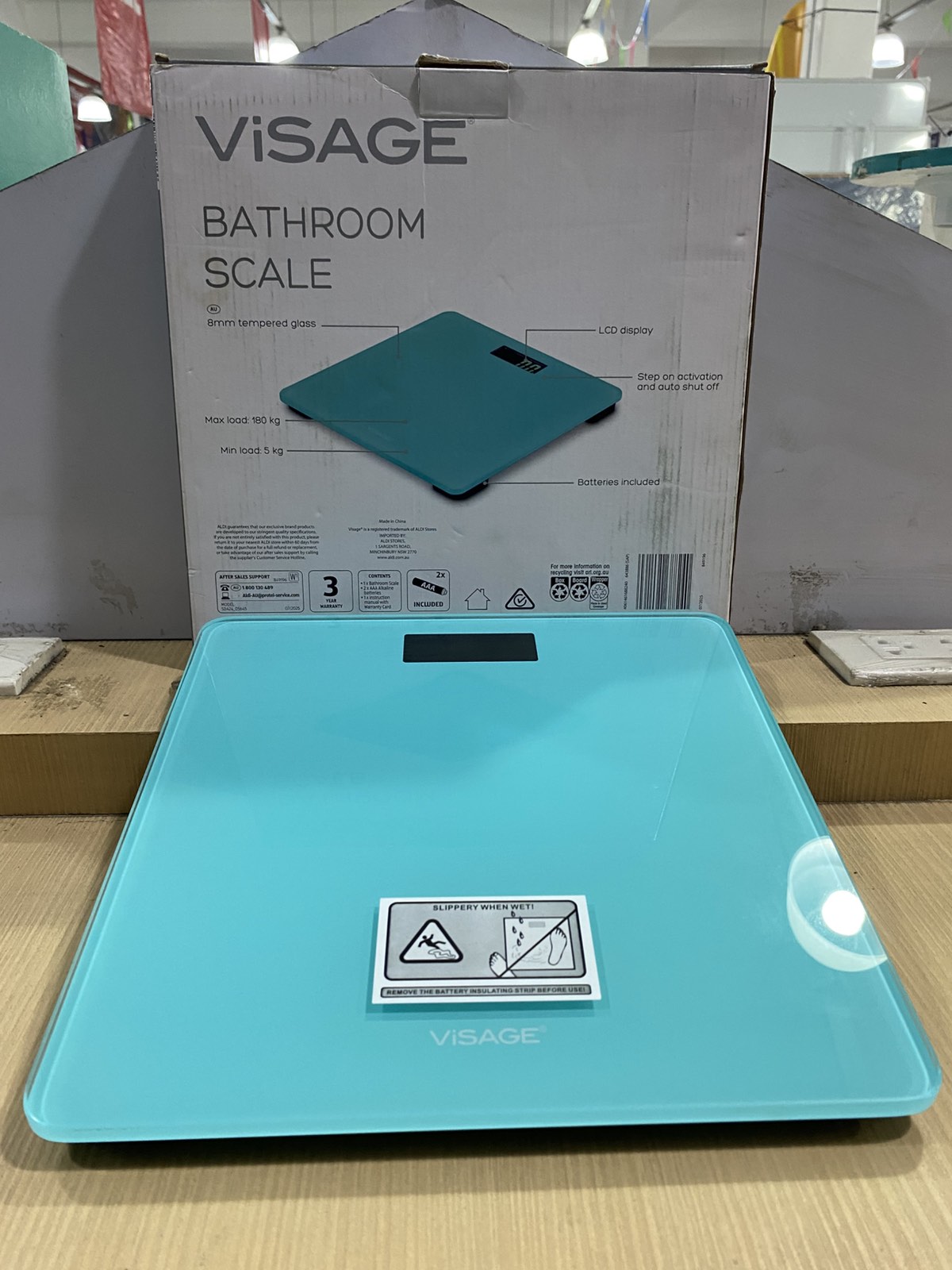 Visage Digital Bathroom Scale Nb Sda24_05645 | HMR Shop N' Bid