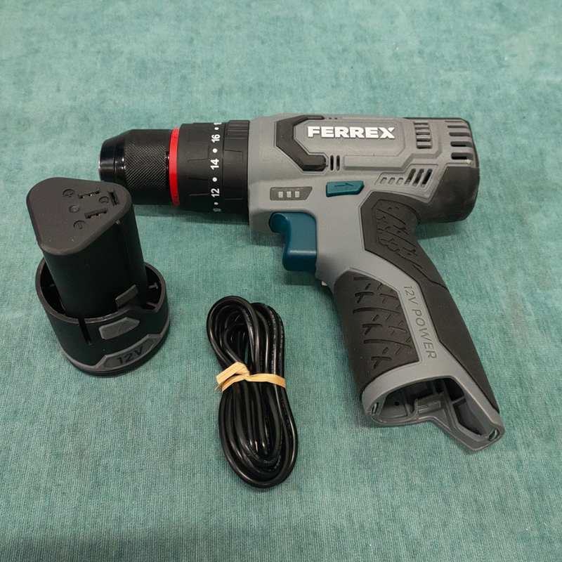 Ferrex Cordless Combi Drill FBT-CID004 | HMR Shop N' Bid
