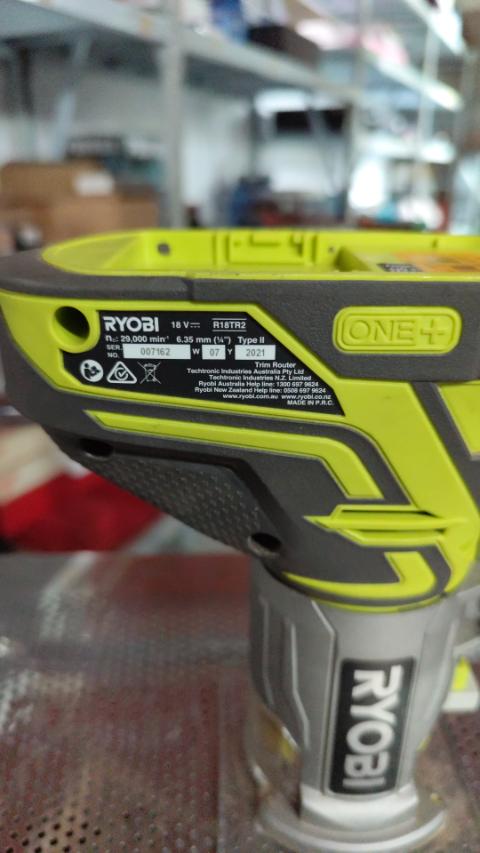 Ryobi Cordless Trim Router R18TR2 (Used) | HMR Shop N' Bid