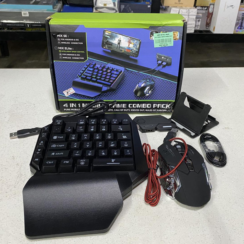 4IN1 Mobile Game Combo Pack | HMR Shop N' Bid