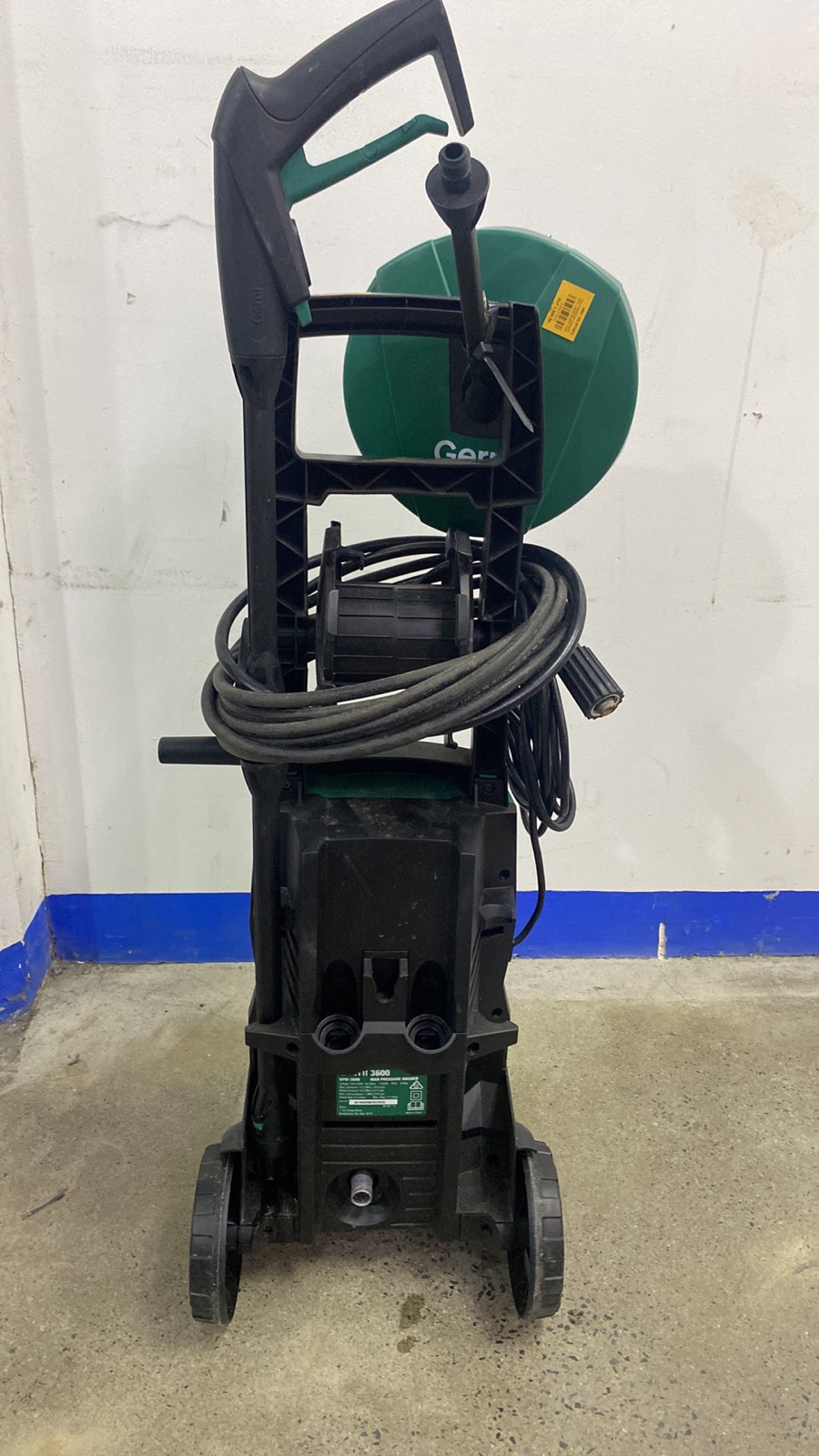 Gerni High Pressure Washer 1810psi 1500w Gpw-3600 | HMR Shop N' Bid