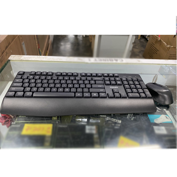 Philips Wireless Keyboard & Mouse Set SPT6348 | HMR Shop N' Bid