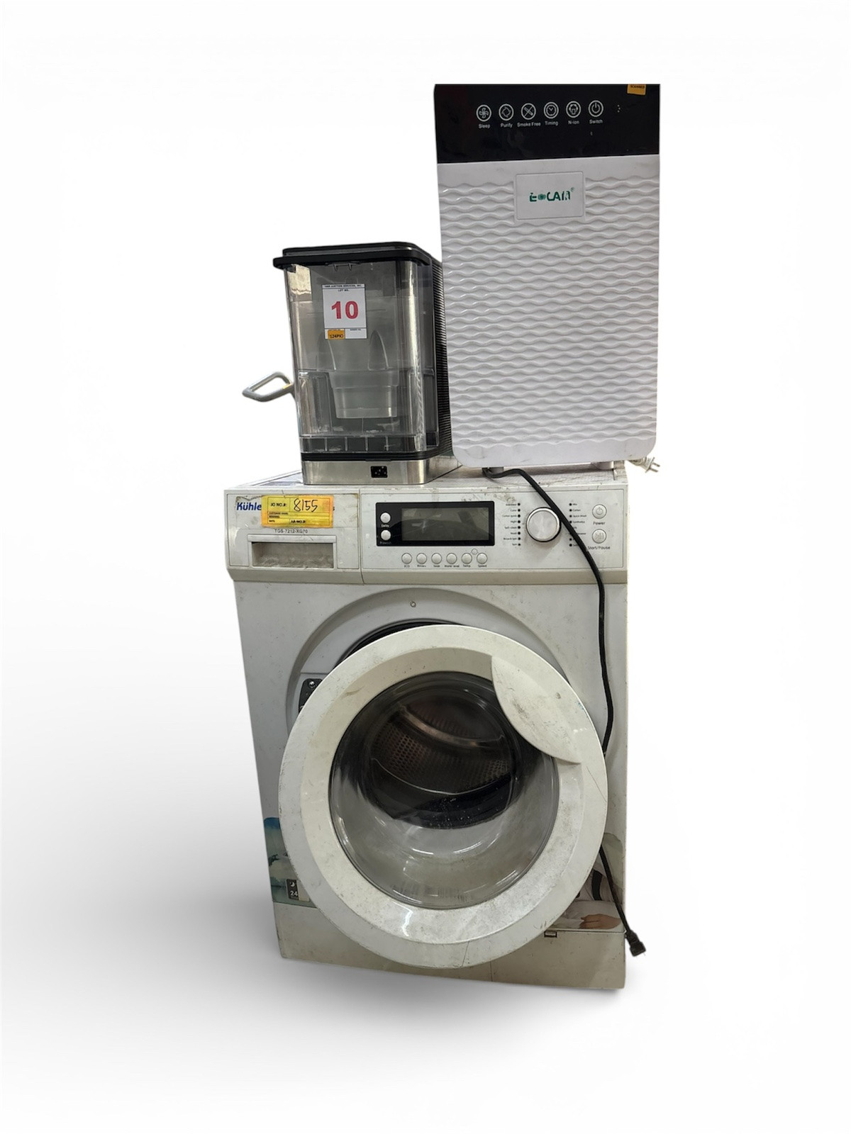 Washing Machine, Air Purifier, Soda Maker / 3-units — Lot 10 | HMR Shop ...