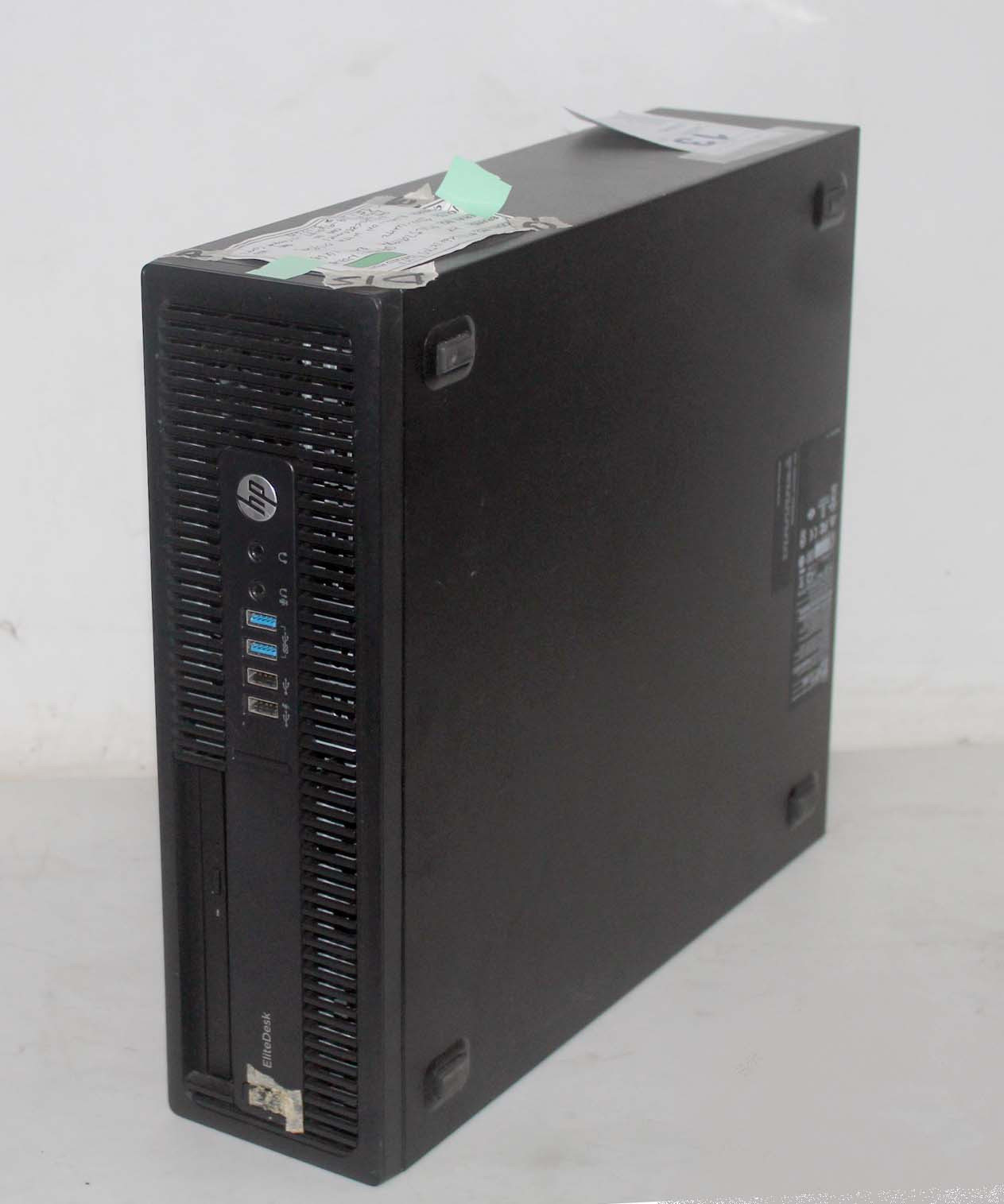 HP System Unit EliteDesk 705 G1SSF — Lot 13 | HMR Shop N' Bid