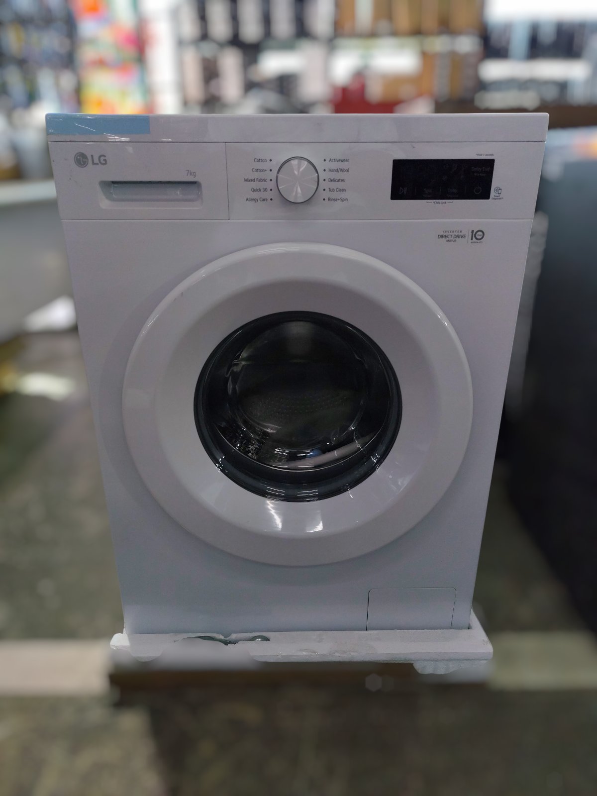 LG Washing Machine Front Load 7kg FB1207S6W | HMR Shop N' Bid