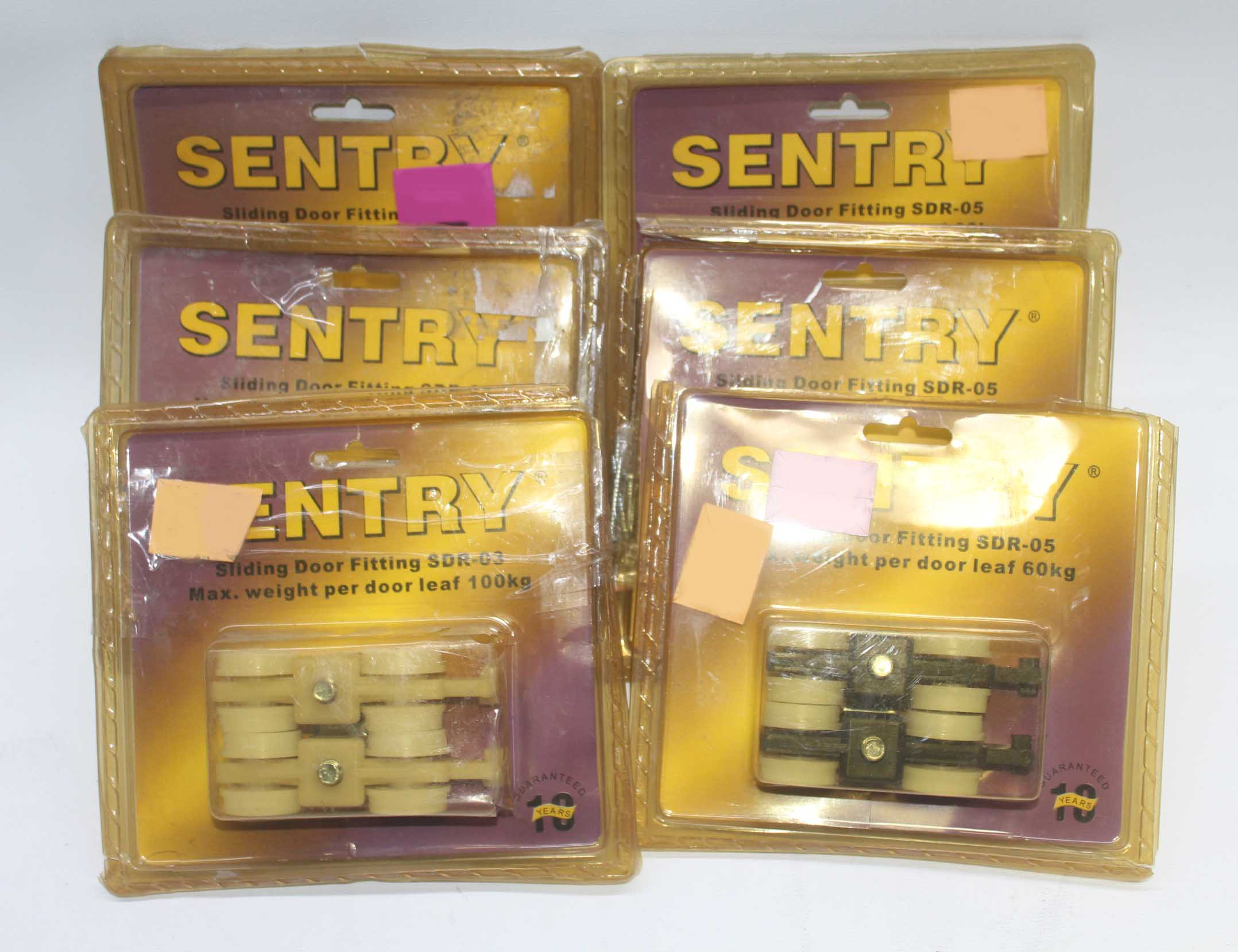 6pcs Sentry Sliding Door Fitting SDR-05 — Lot 24 | HMR Shop N' Bid